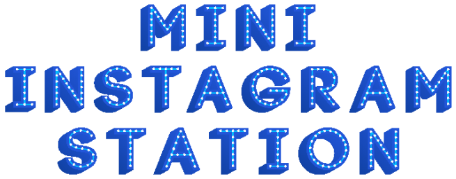 Mini Instagram Station | Photobooth Hong Kong | Photobooth Rental